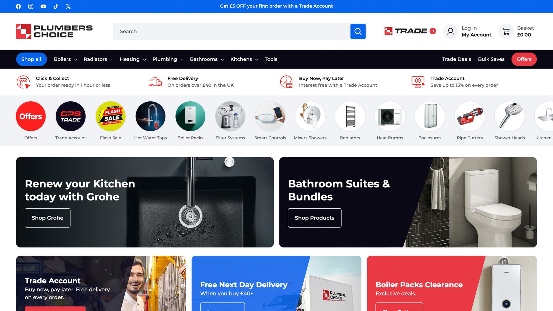 Create Account – Plumbers Choice